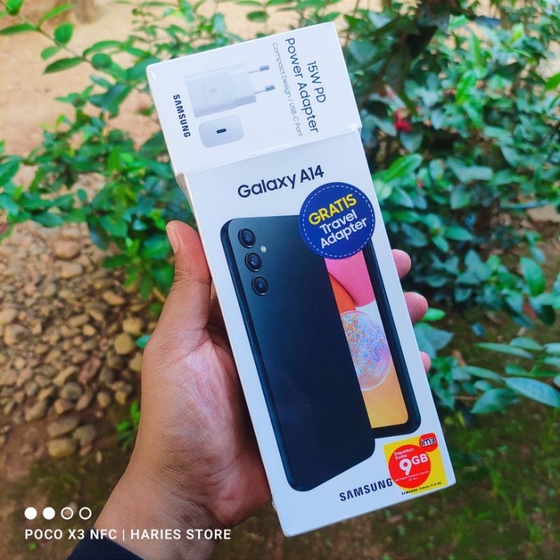 Jual Samsung A14 4g ram 6/128 GB garansi resmi | Shopee Indonesia