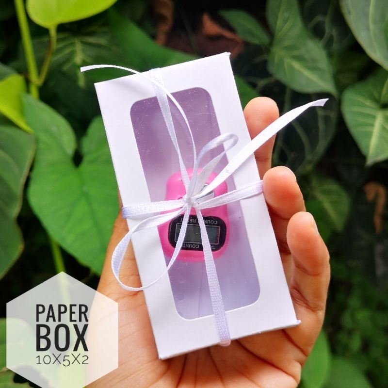 Jual Paper Box Jendela Mika Box Souvenir 10x5x2 | Shopee Indonesia