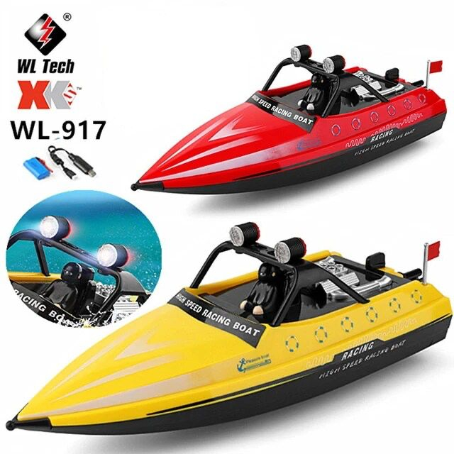 Jual WLtoys WL917 RC Perahu 2.4GHz Remote Control Perahu RC Jet Perahu ...