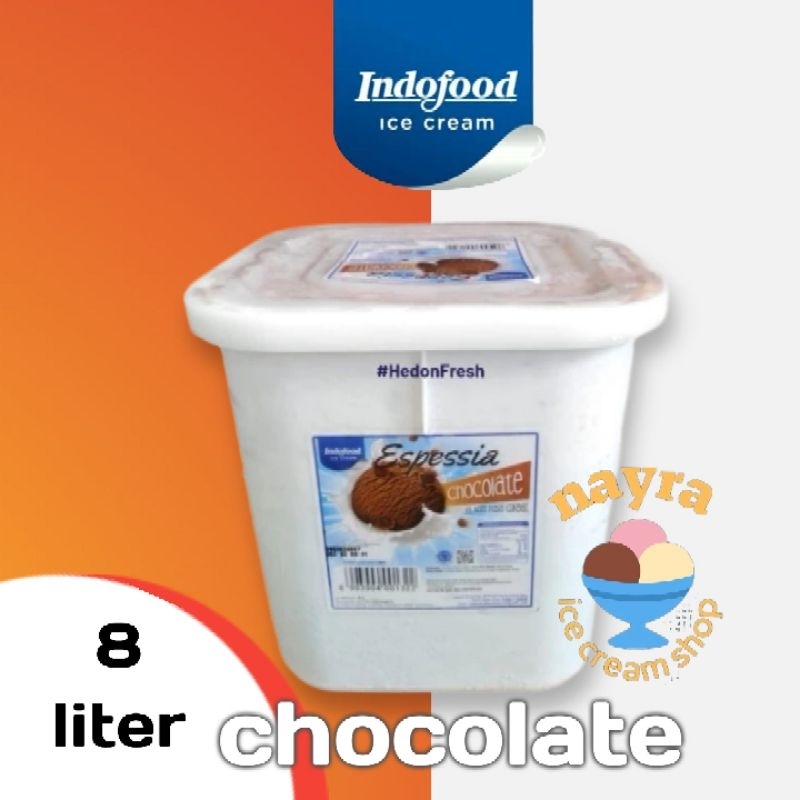 Jual Indofood ice cream chocolate 8L | Shopee Indonesia