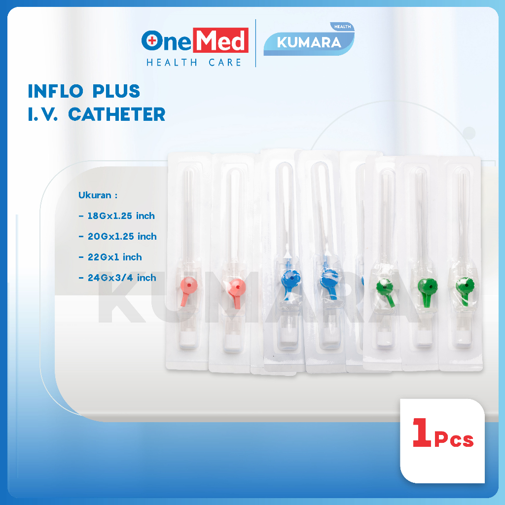 Jual ONEMED - Inflo Plus IV. Catheter Pcs | Shopee Indonesia