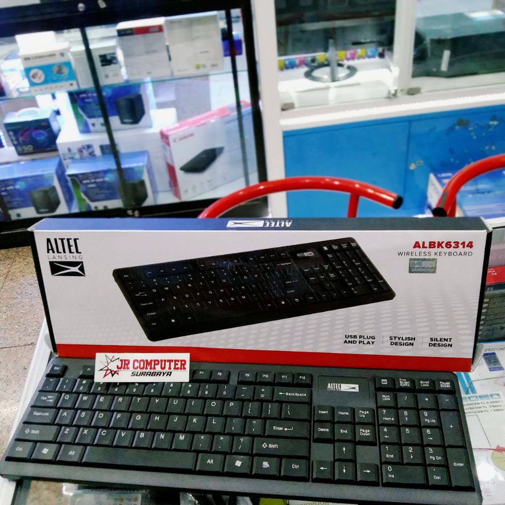 Jual KEYBOARD ALTEC ALBK6314 ( WIRELESS ) | Shopee Indonesia