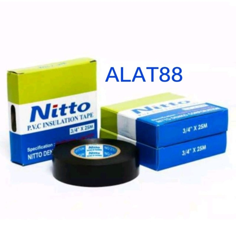 Jual isolasi nitto 30M / isolasi listrik nitto / nitto tape / isolasi ...