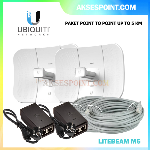 Jual Paket Point to Point LItebeam M5 full setting up to 3 KM | Shopee ...