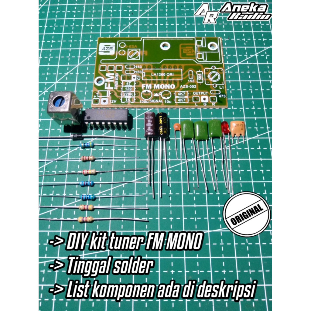 Jual DIY Kit Tuner FM mono | Shopee Indonesia