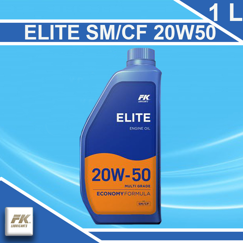 Jual oli fk lubricants, elite sm/cf, 20w50, 1 liter | Shopee Indonesia