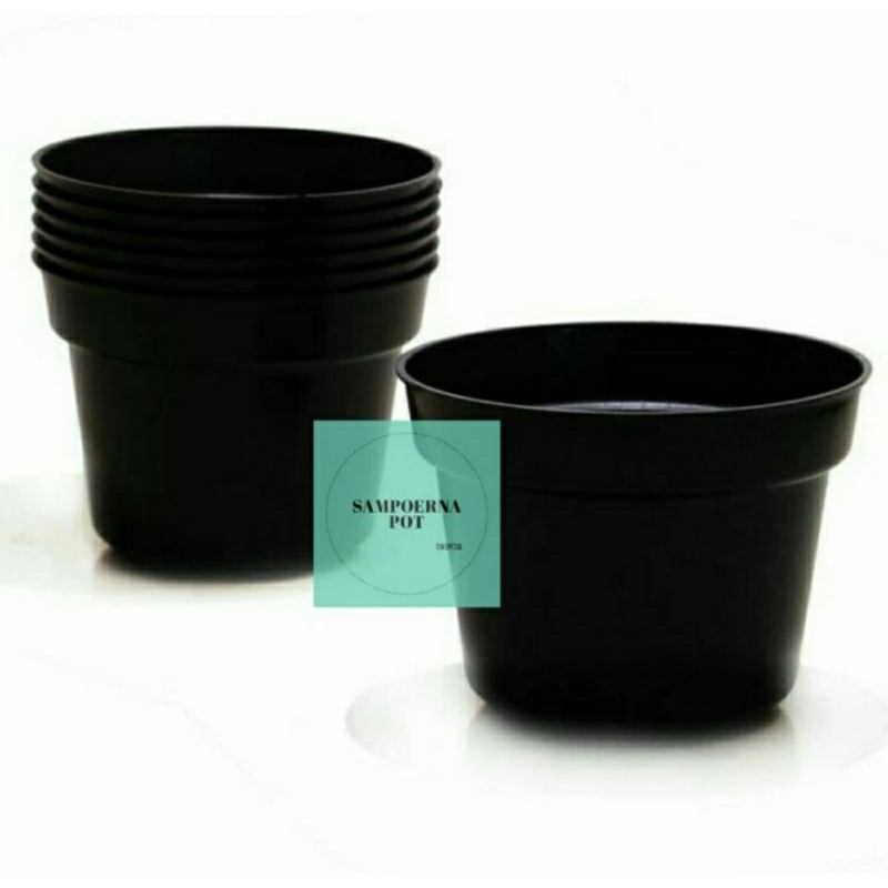Jual Pot Hitam 20 Cm | Shopee Indonesia
