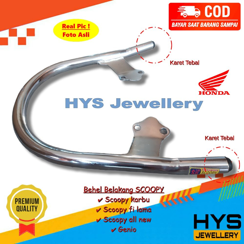 Jual [COD] Begel Behel Jok Genio Scoopy New 2023 2022 2021 2020 - Fi ...