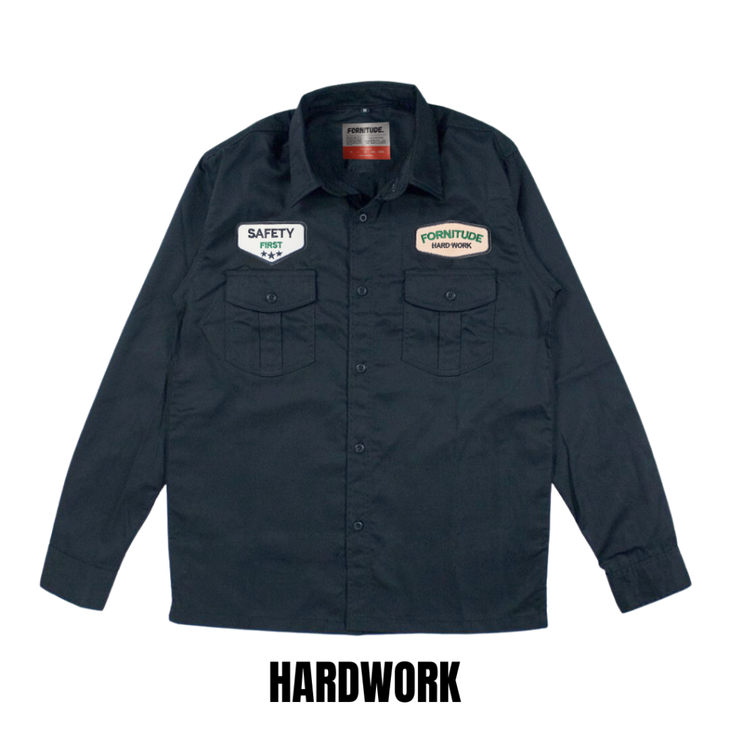 Jual WORKSHIRT KEMEJA LENGAN PANJANG,Kemeja Kerja Lengan Panjang ...
