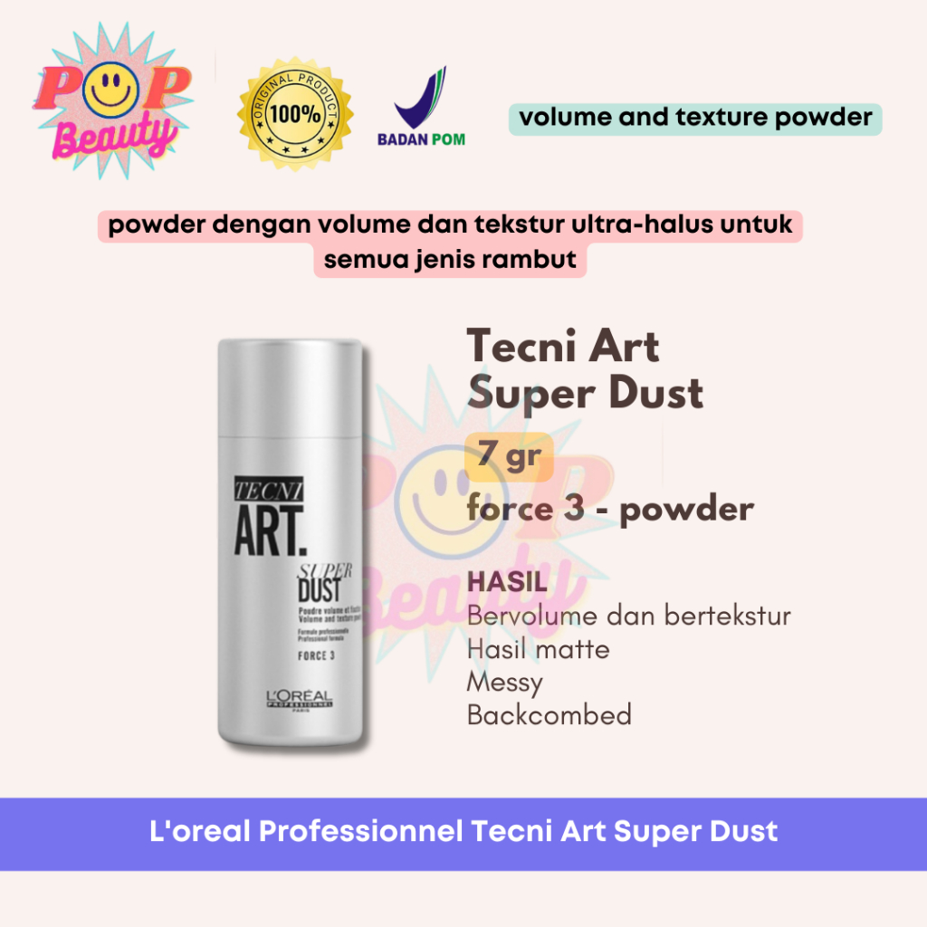 Jual Loreal TECNI ART SUPER DUST 7 g Force 3 / Loreal Techni Art Super ...