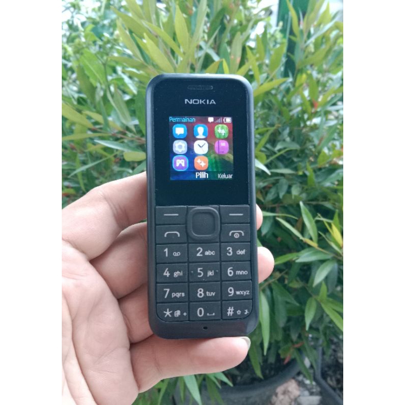 Jual Nokia 105 ori rm1134 radio single sim bekas free cas | Shopee ...