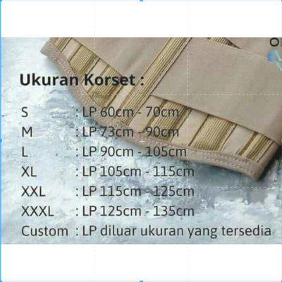 Jual Korset orthopedi lumbal TERMURAH/korset LSO penyangga tulang ...