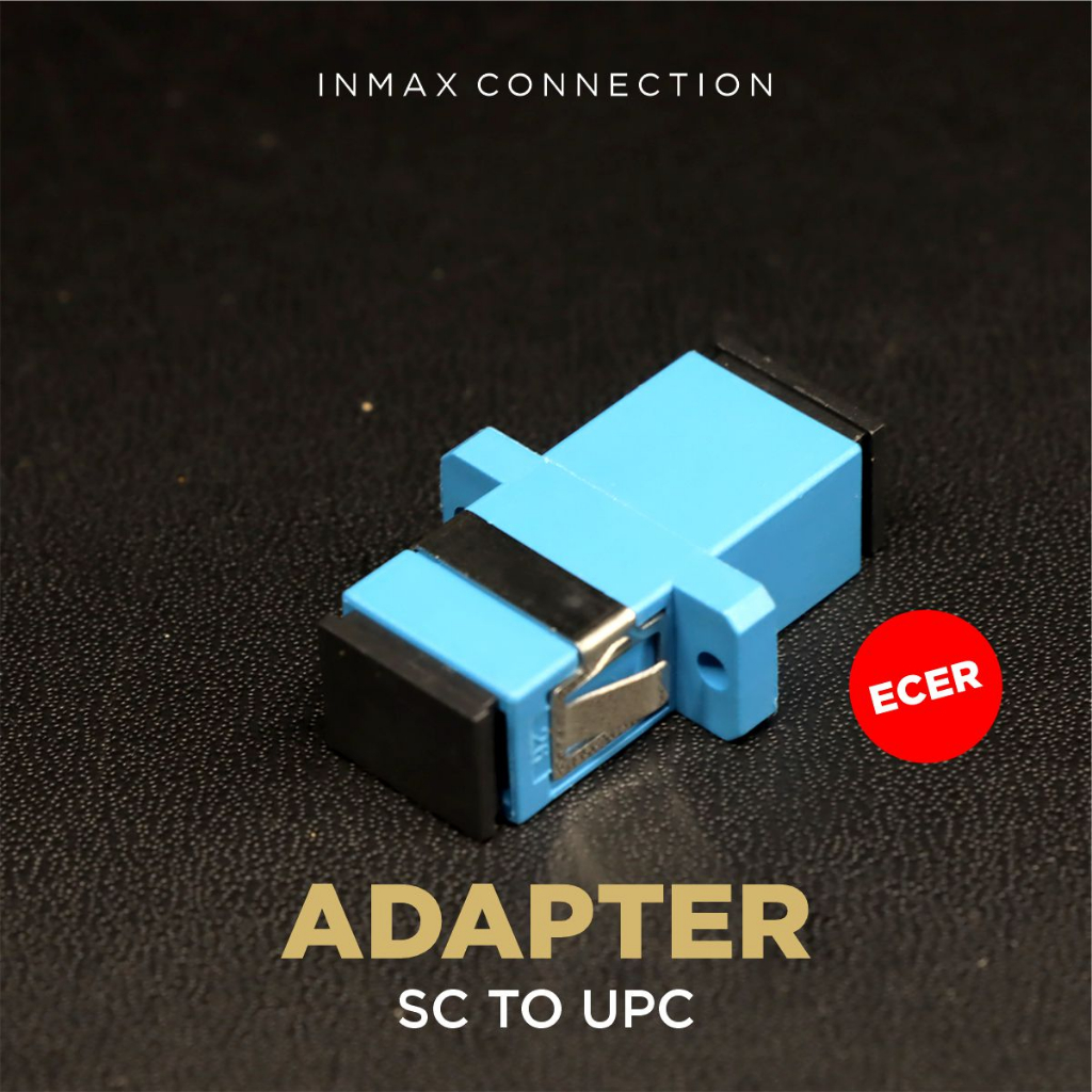 Jual Barrel Adapter SC UPC satuan/ecer - Barel Sambungan Fast connector ...