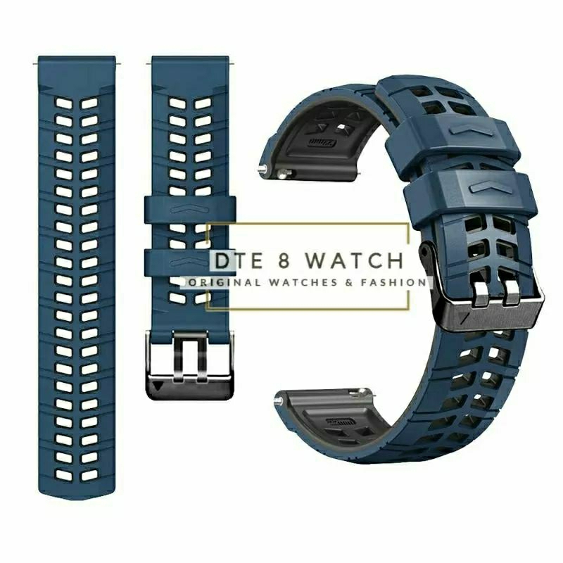 Jual Tali Jam Tangan Strap Jam Silikon Rubber Slim 22mm Gz Quick ...