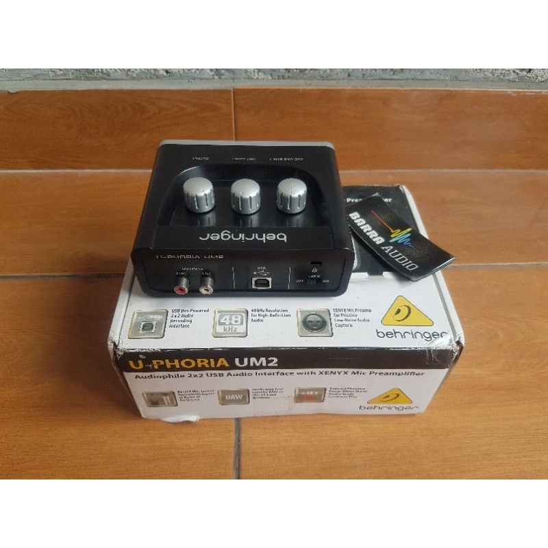 Jual Soundcard Behringer U-Phoria UM2 , bekas, second | Shopee Indonesia