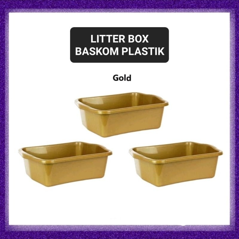Jual Waskom Doraemon 01 / Baskom Plastik Kotak/ Bak Pasir Kucing ...