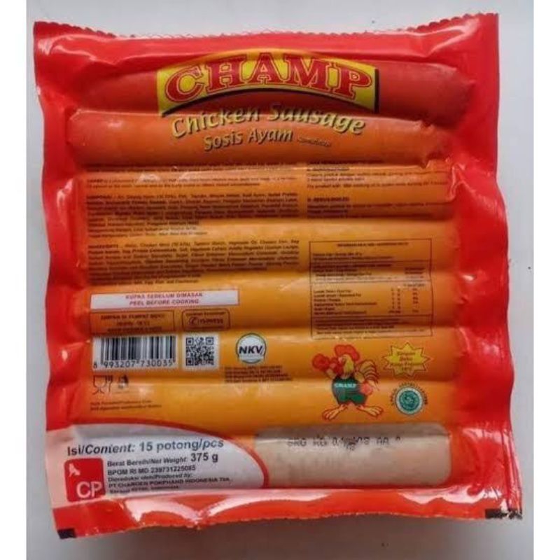 Jual Sosis Ayam Champ 375gr | Shopee Indonesia