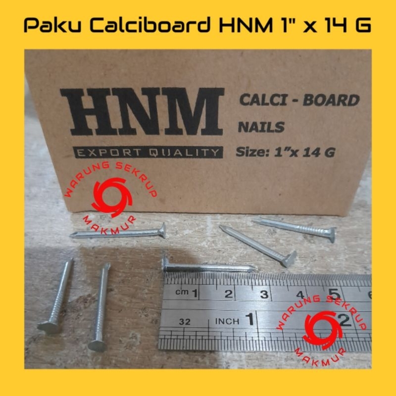 Jual (1 Box) Paku GRC 1" Paku Karpet Paku Calciboard 1 Inch | Shopee ...