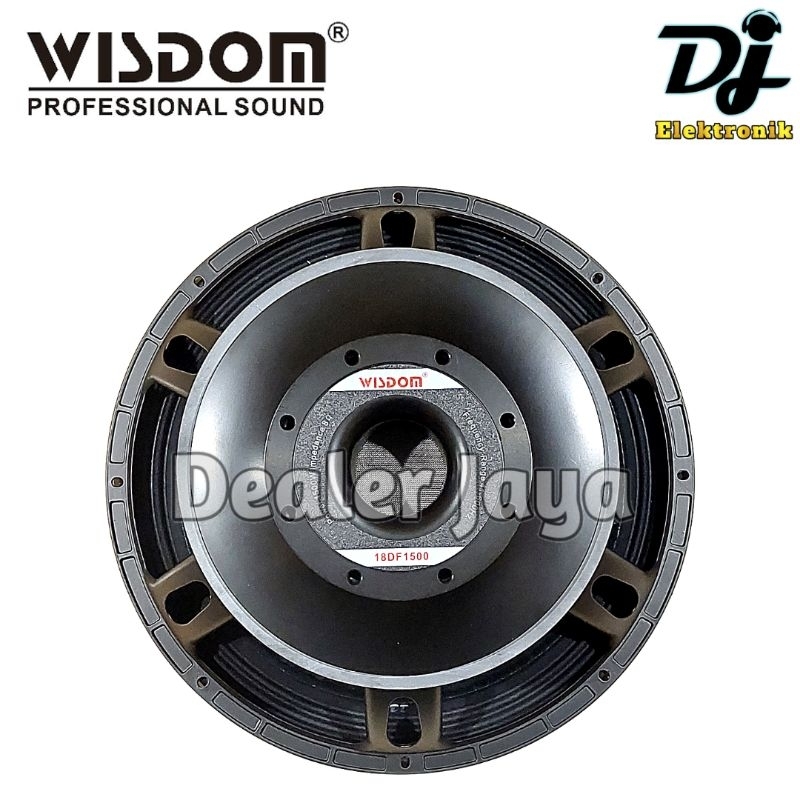 Jual Speaker Komponen Wisdom 18 DF 1500 / 18 DF1500 / 18DF1500 - 18 ...