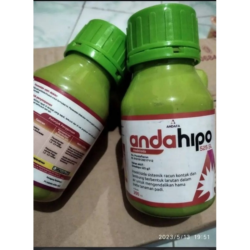 Jual ANDAHIPO (pengendali hama penggerek batang(sundep) dan hama ulat ...