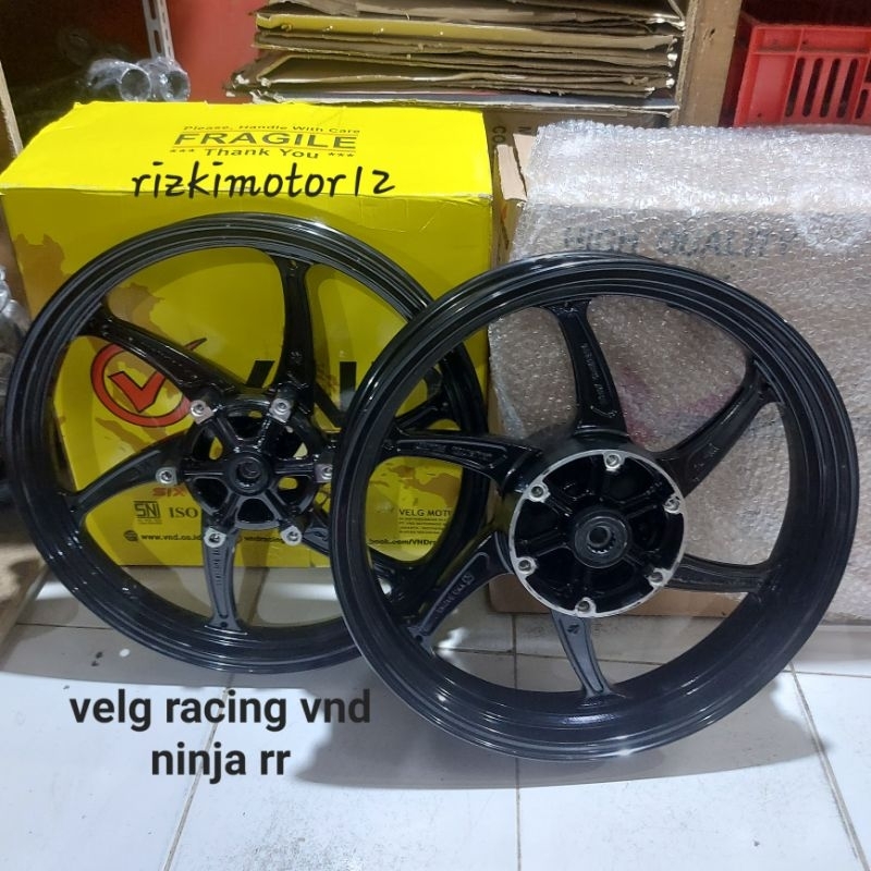 Jual VELG RACING VND SIX STAR NINJA RR SIZE 17 215/300 | Shopee Indonesia