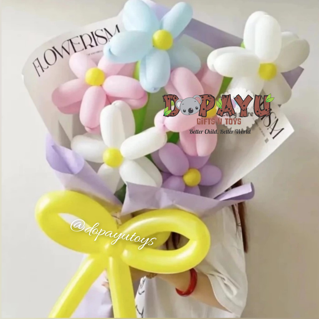 Jual BALON LATEX PANJANG PASTEL Macaron isi 10 Pensil Cacing Twist ...