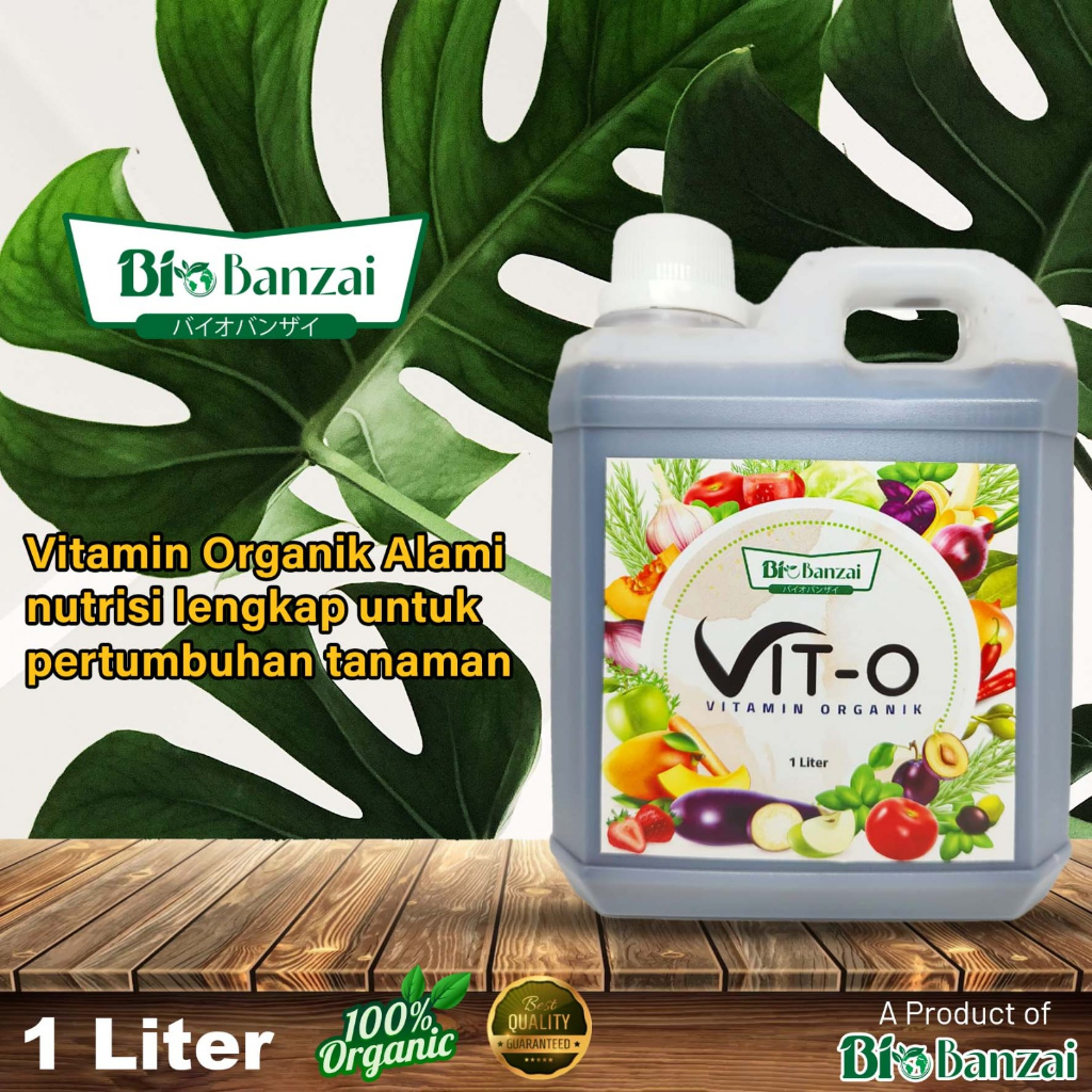 Jual Vit-O 1 Liter Bio Banzai vitamin organik alami nutrisi bagi segala ...