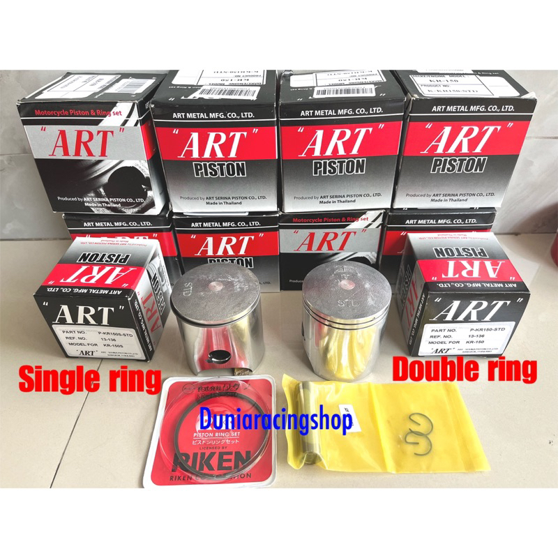 Jual Piston ART Seher ART Ninja R Ninja RR Standar 59MM 59 MM Pin 15 ...