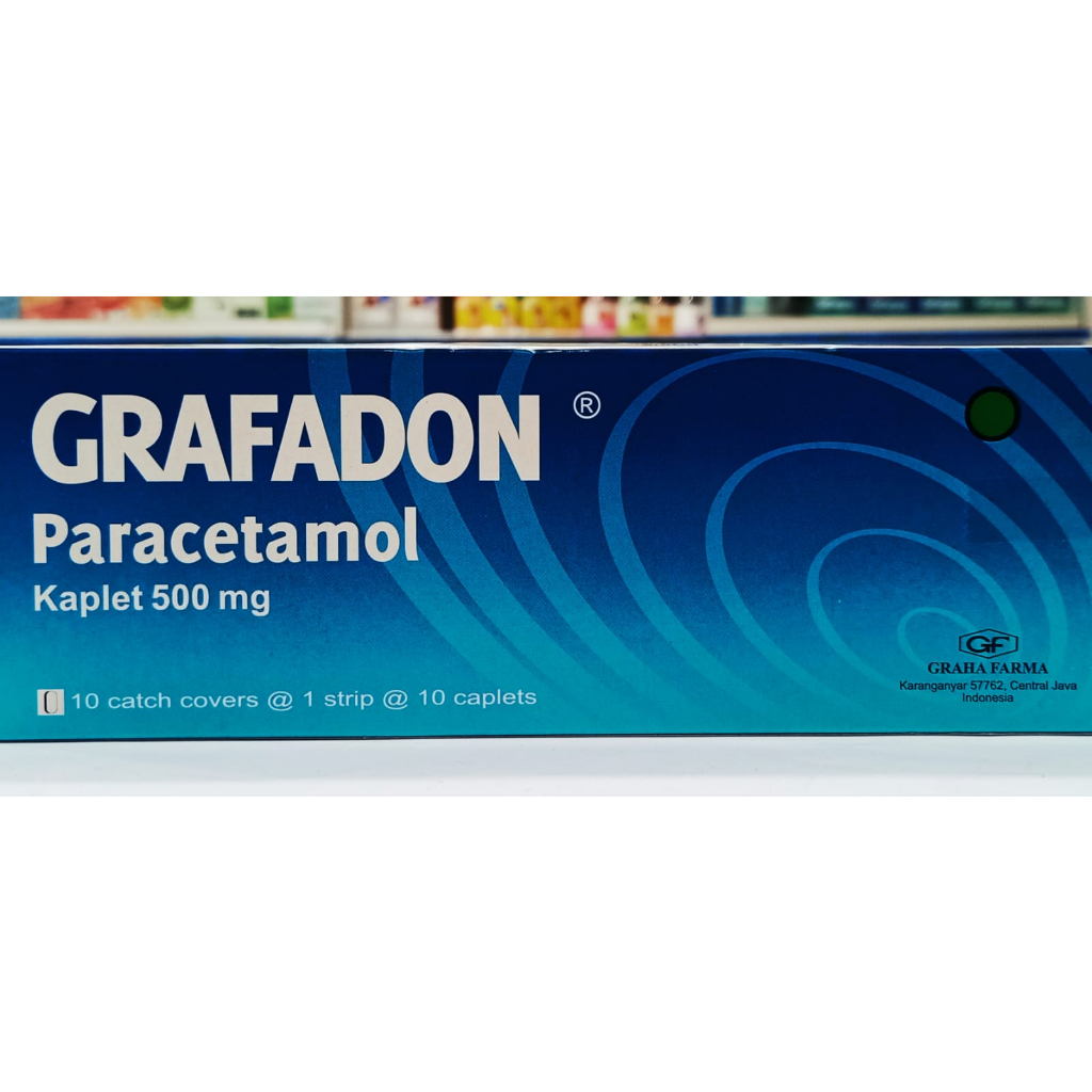 Jual 𝐆𝐫𝐚𝐟𝐚𝐝𝐨𝐧 Paracetamol 500MG 𝟏 𝐊𝐎𝐓𝐀𝐊 𝐈𝐒𝐈 𝟏𝟎𝟎 𝐊𝐀𝐏𝐋𝐄𝐓 - Meredakan ...