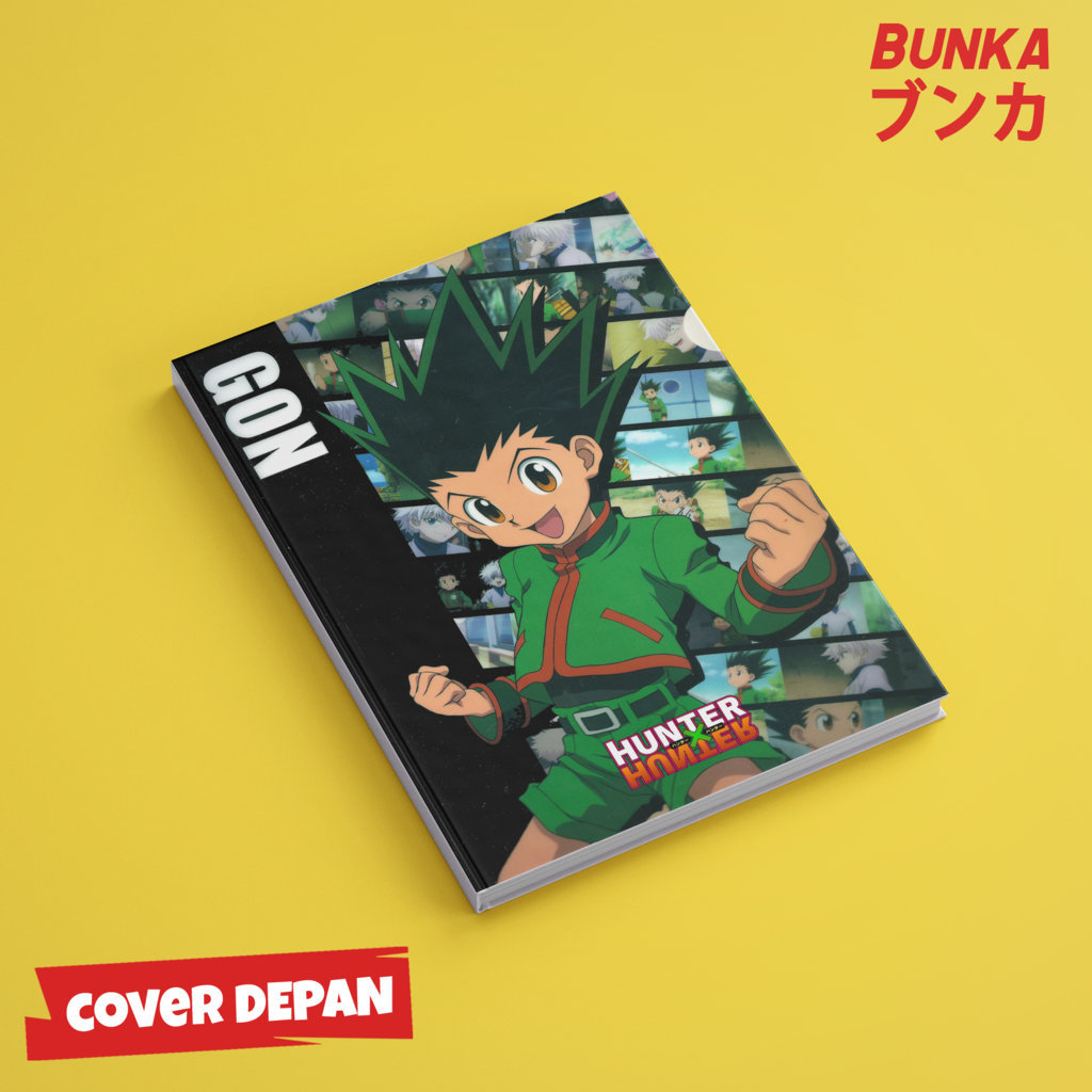 Jual Note Book Anime Hunter x Hunter Gon Freecss Hardcover A5 Buku ...