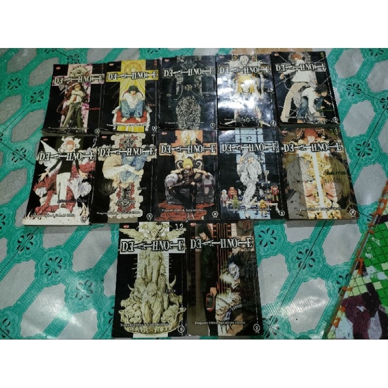 Jual KOMIK/MANGA DEATH NOTE LENGKAP 1-12 TAMAT | Shopee Indonesia
