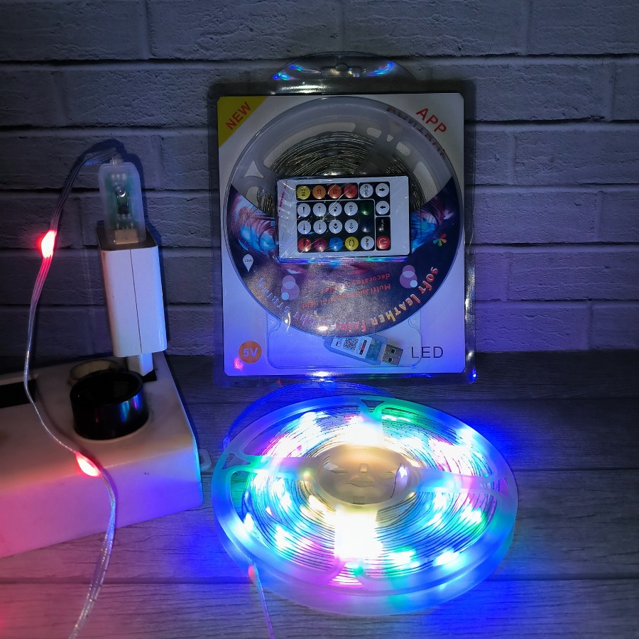 Jual EMICO LAMPU HIAS FAIRY LIGHT STRING 10M 100LED USB 5V IP67 RGB | Shopee Indonesia