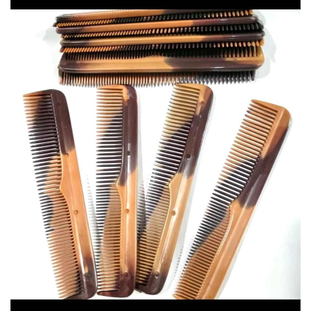 Jual Sisir Coklat Top / Sisir Lurus Panjang 20cm Halus Kasar | Shopee ...