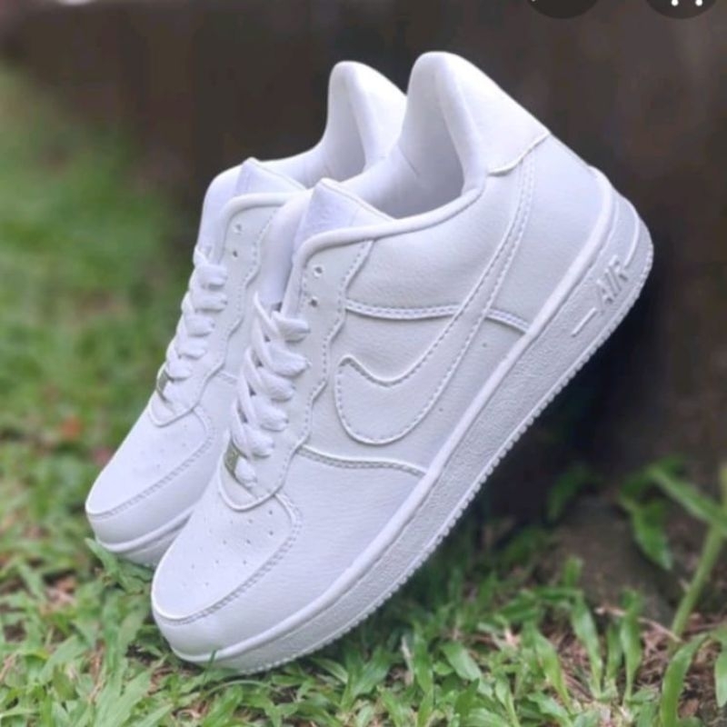 Jual Sepatu wanita pria full putih sepatu air force 1 | Shopee Indonesia