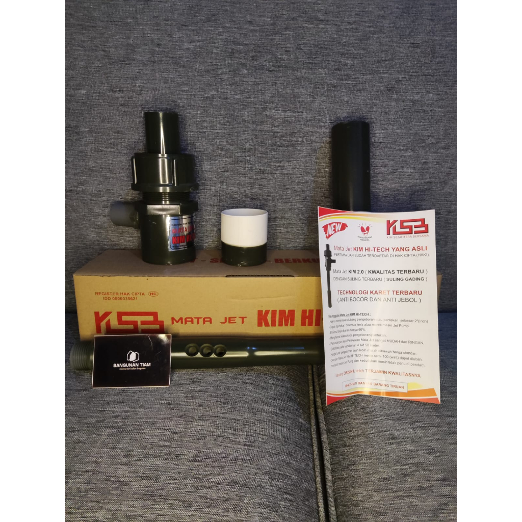 Jual MATAJET KIM HITECH APOLLO ASLI 100% ORI 1 SET (KEPALA, DRAT, SULING) ~ MATA JET PUMP MESIN ...