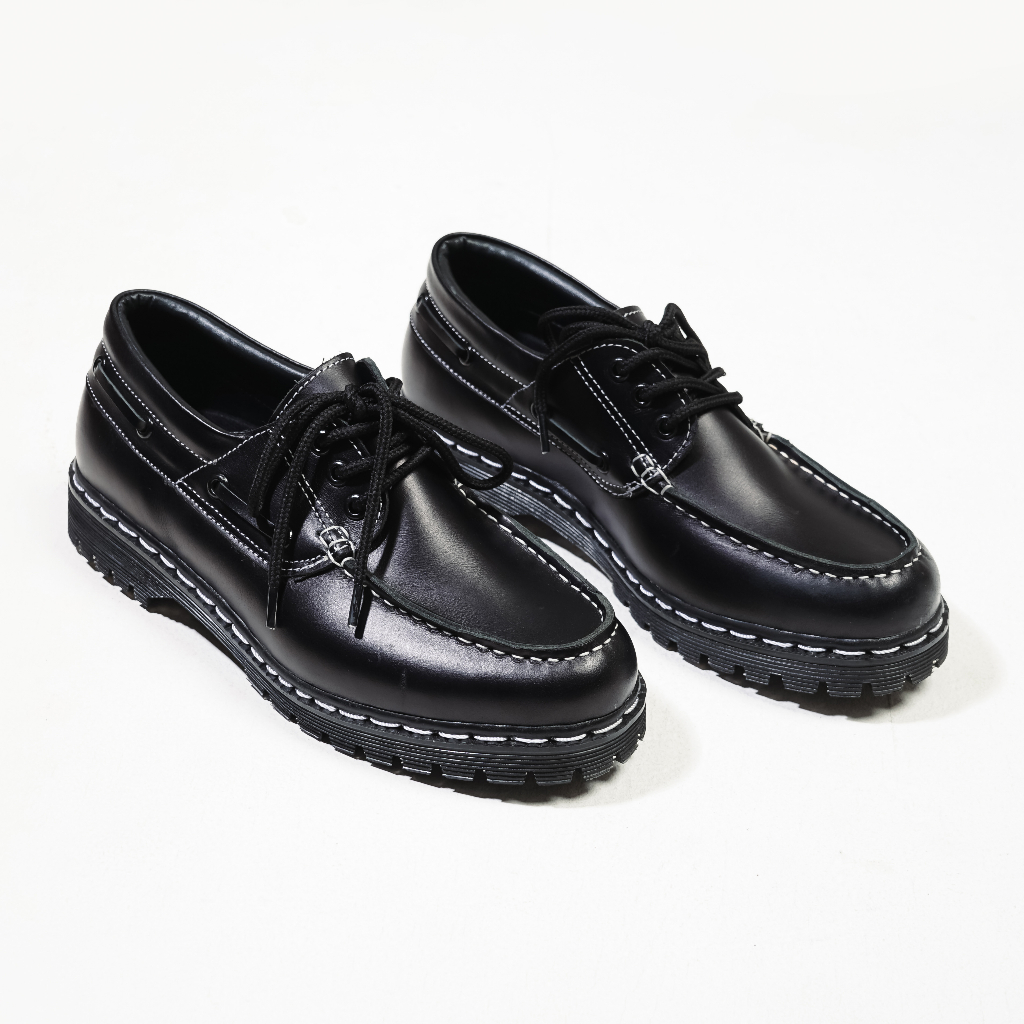 Jual Floody Blue I Sepatu Kulit Boots Pria I Luster Boots | Shopee ...