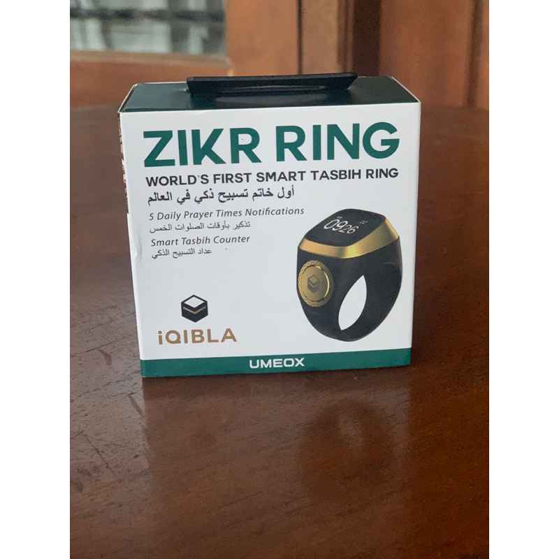 Jual READY STOCK! Iqibla Aluminum Alloy Digital Tasbih Smart Zikr Ring ...