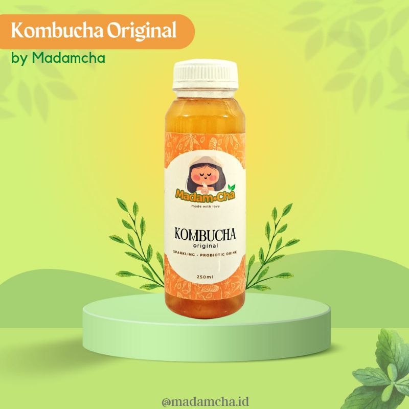 Jual Kombucha Original / Minuman Probiotik 250ml | Shopee Indonesia