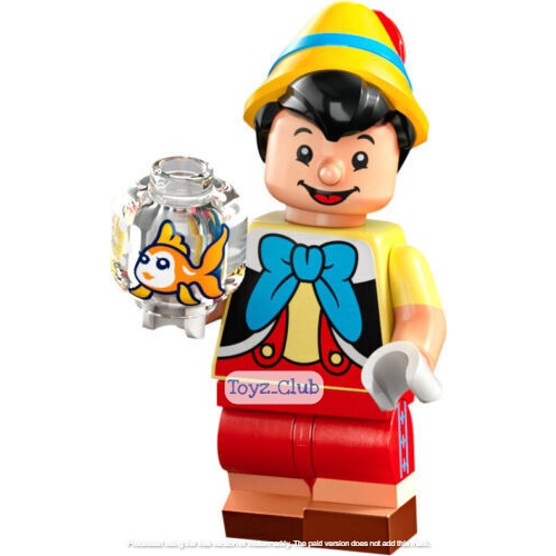 Jual LEGO Minifigures 71038 Series 3 Disney 100 th - Pinocchio ...