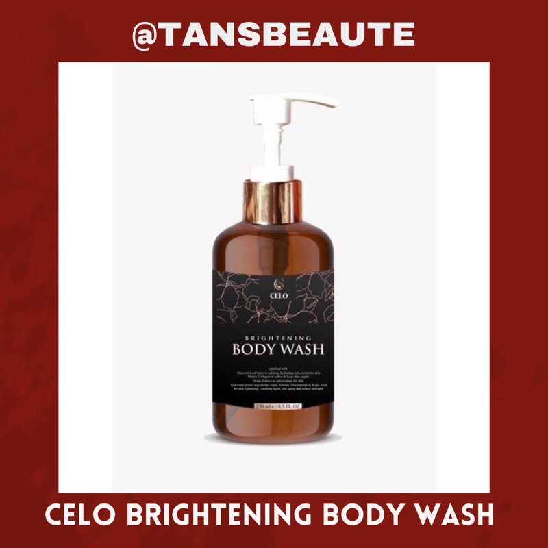 Jual CELO BRIGHTENING BODY SHOWER ( Ready Stock) | Shopee Indonesia