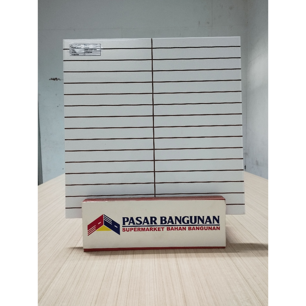 Jual Keramik Dinding ELLAGRESS Precut Putih 40NP 220PT-MN 40X40 Grade A ...