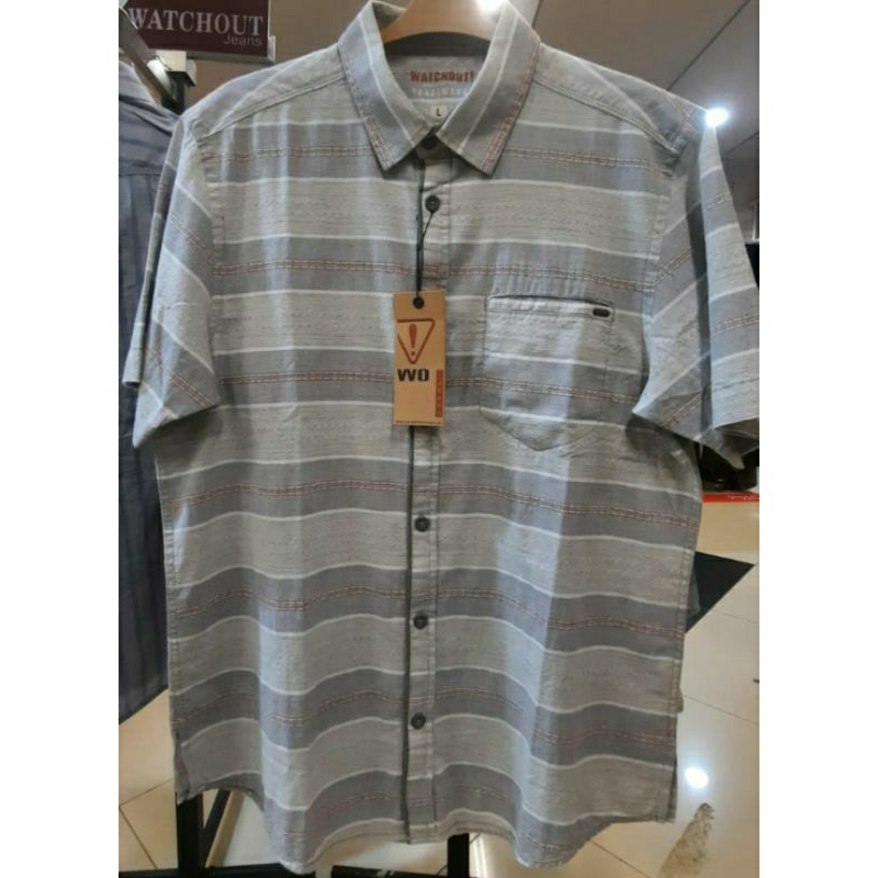 Jual Watchout Kemeja Pria Original (Sz L) | Shopee Indonesia