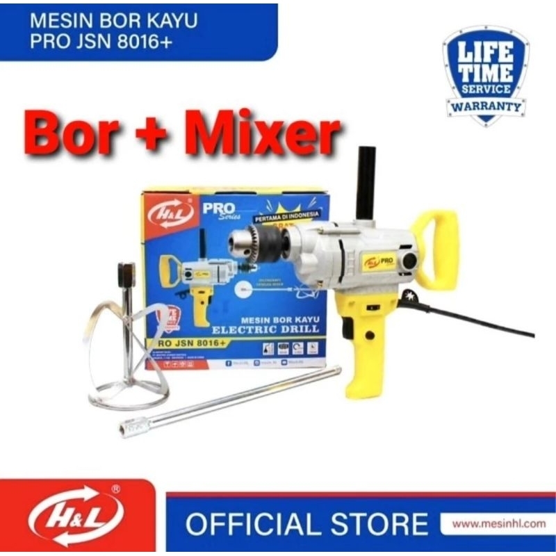 Jual Mesin Bor Mixer Pengaduk JSN 8016 | Shopee Indonesia