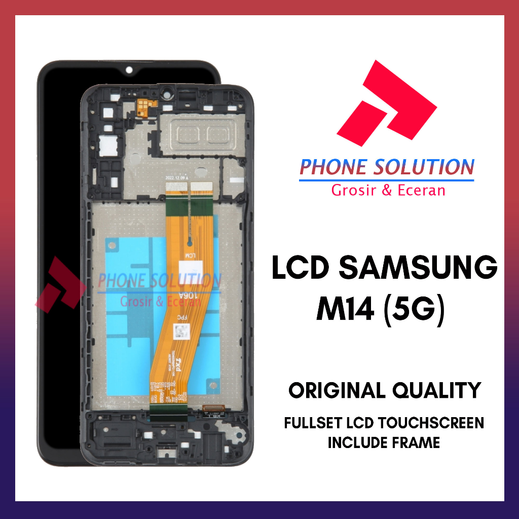 Jual LCD Samsung M14 5G Include Frame Fullset Touchscreen // Supplier ...