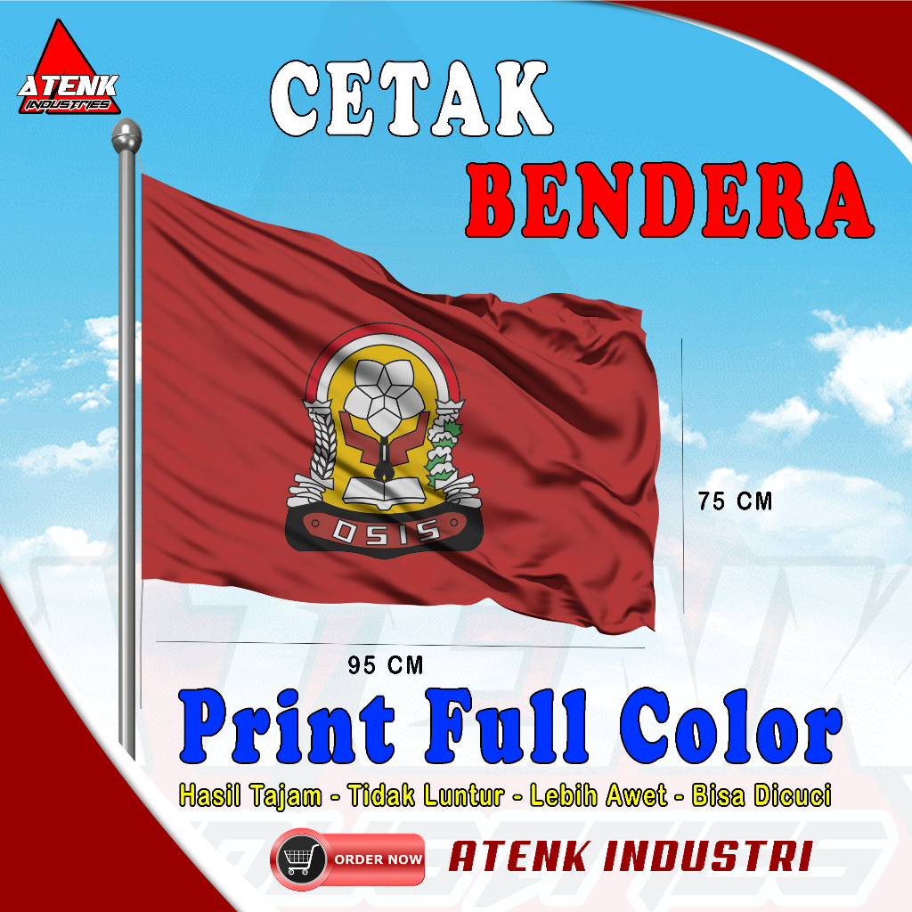 Jual BENDERA OSIS,TUTWURI,PGRI DAN IPM | Shopee Indonesia