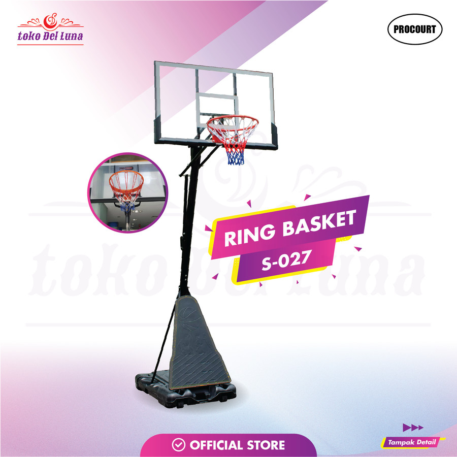 Jual Ring Basket / Basketball Board Stand PROCOURT S-027 | Shopee Indonesia