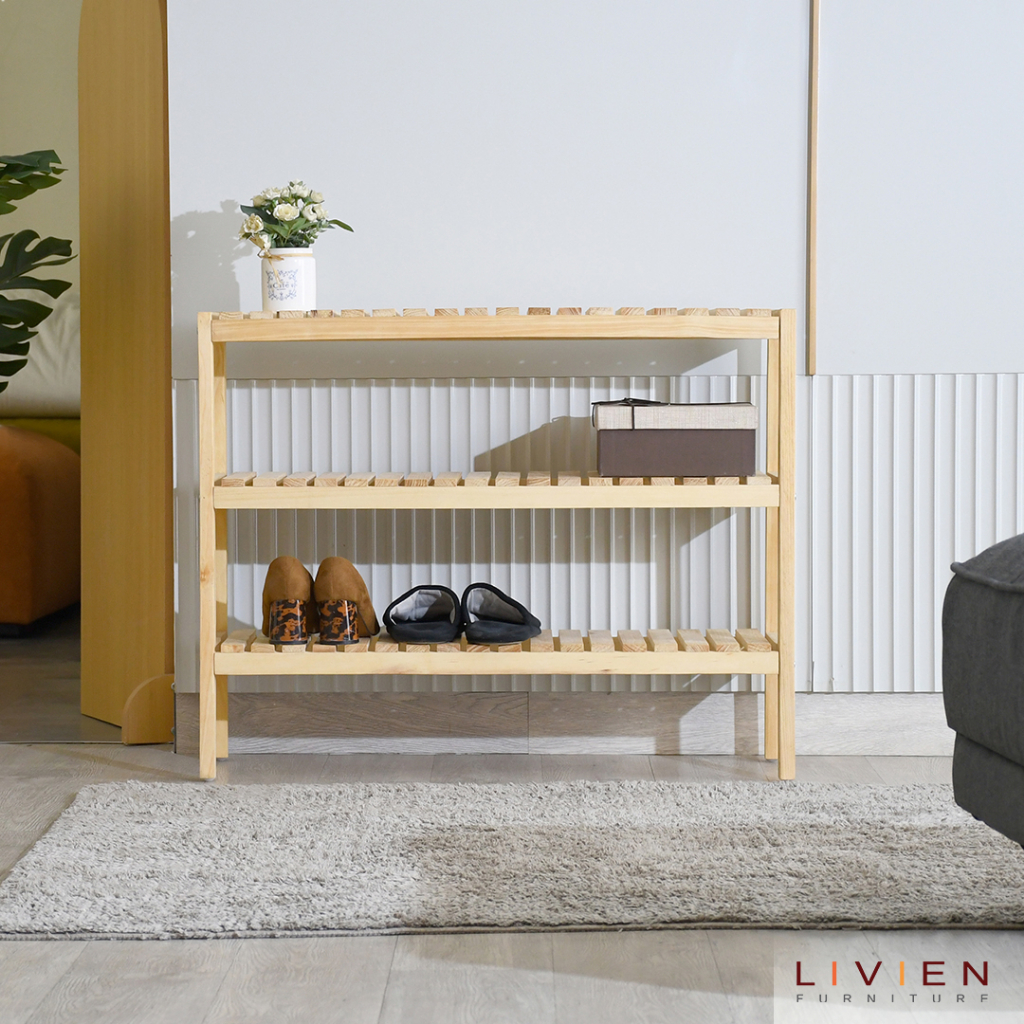 Jual [LIVIEN] "Dae Shoe Rack" Tempat Sepatu Sendal Lipat Minimalis ...