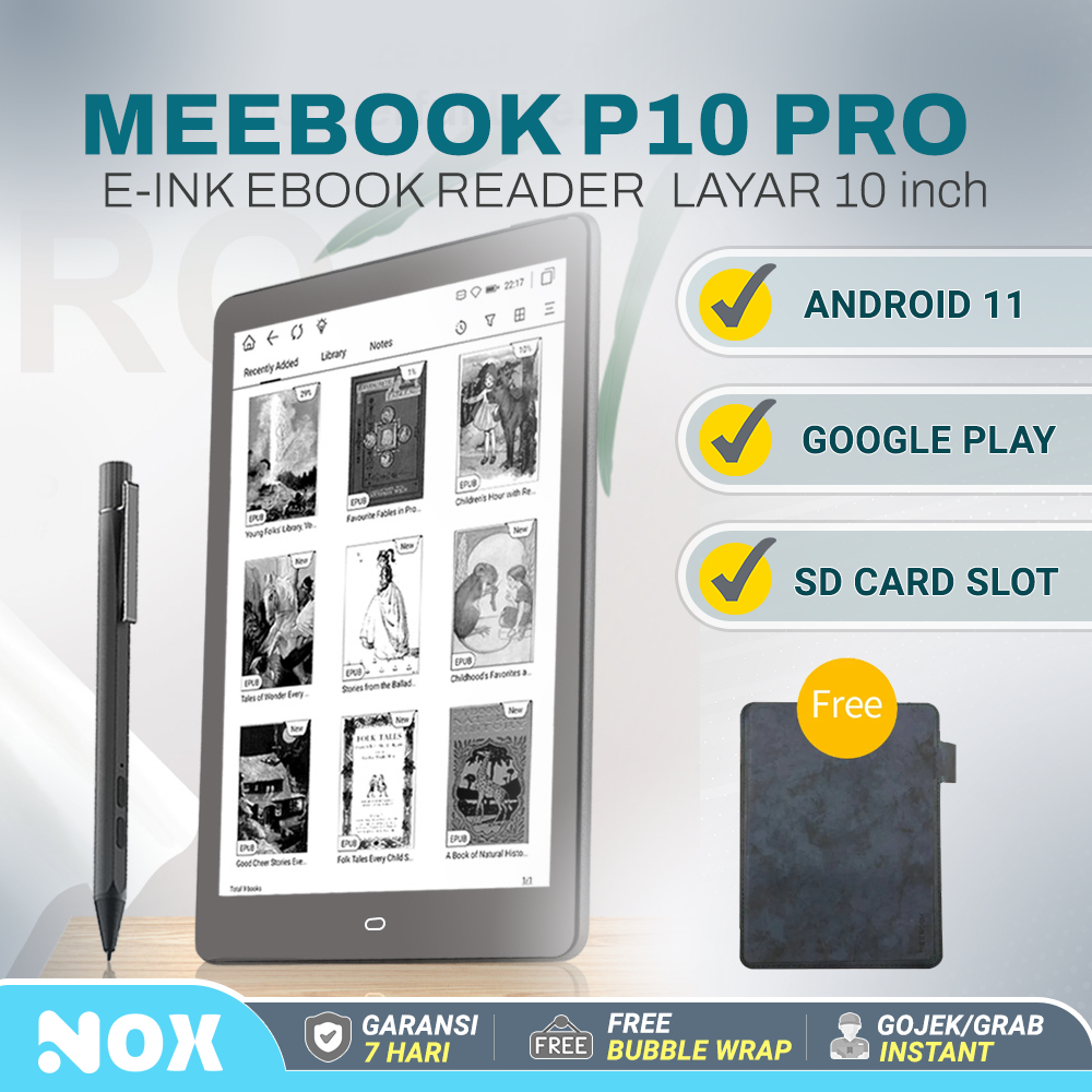 Jual 10 "INCH Meebook P10 PRO E-ink reader e-bookANDROID 11 ada google ...