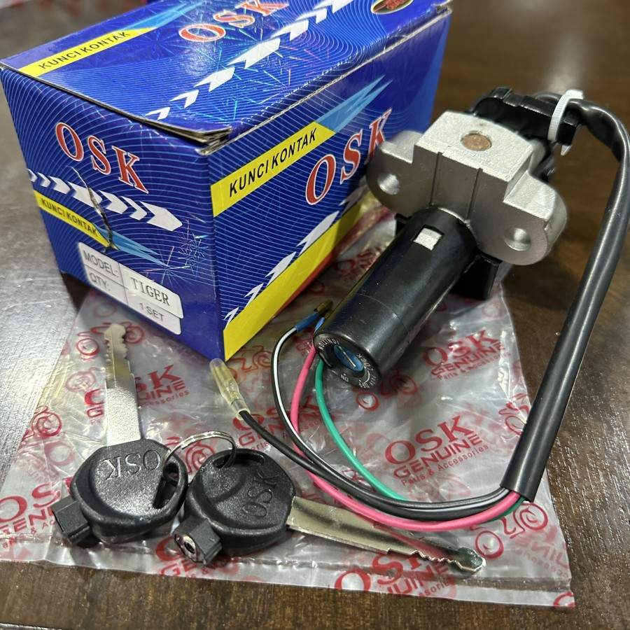 Jual ONLY OSK TIGER KUNCI KONTAK KEY SET REVO OLD LAMA 2000 KEYSET ...