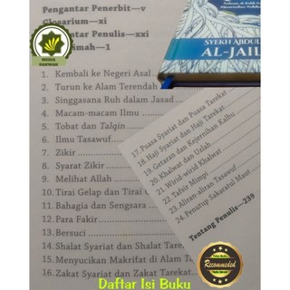 Jual Buku Kitab SIRRUL ASRAR Sirrul Asrar Sirrul Asror Rahasia di Balik ...